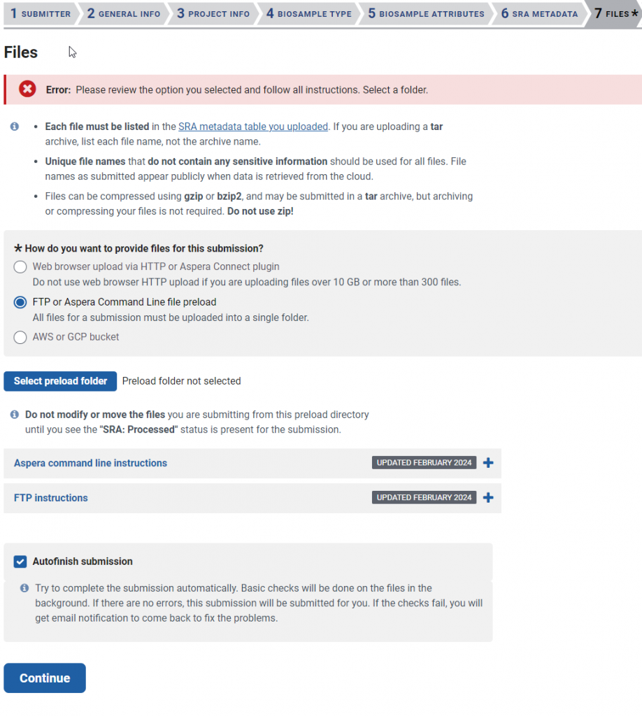 【原创文章】上传转录组测序原始数据到NCBI的详细攻略 – 百蔬君